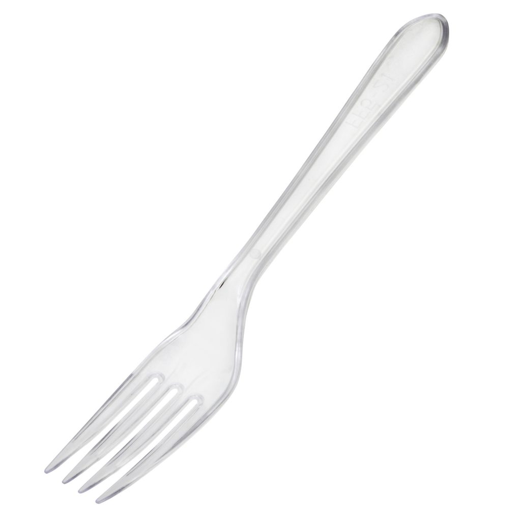 Clear Disposable Forks (1000pcs) - Bar Equipment Online Store Ireland